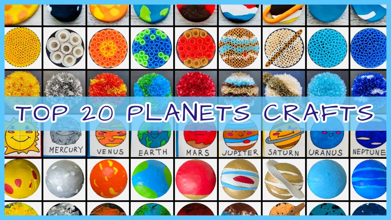 Top 10 DIY Learn Planets Compilation | Best 10 Solar System Projects ...