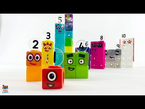 DIY Numberblocks Mathlink Cube Activity Toy & Counting 1-10 Numbers ...
